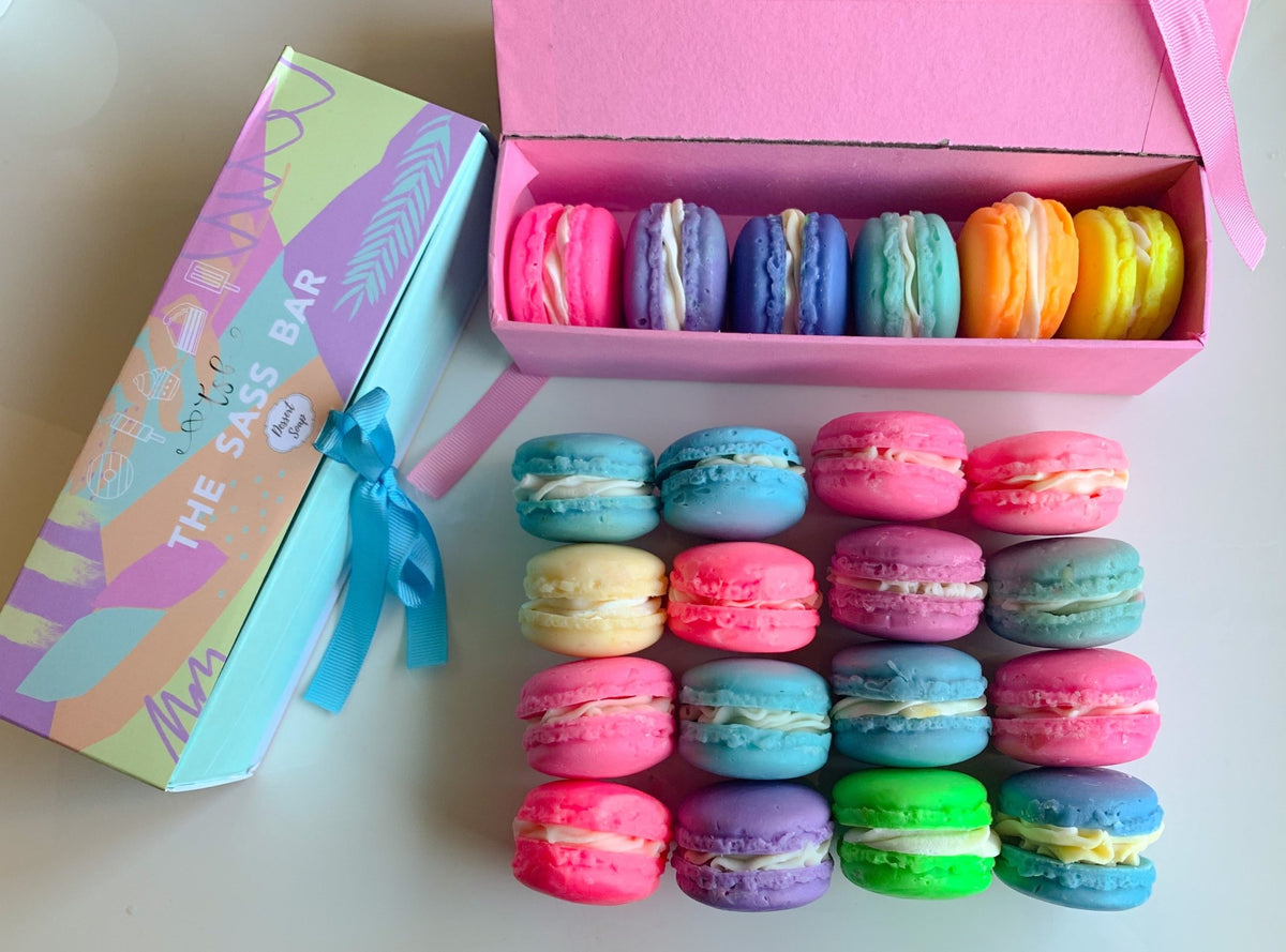 Macaron Soap Box (Set of 6) – THE SASS BAR